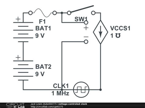 Voltage Controled Clock CircuitLab