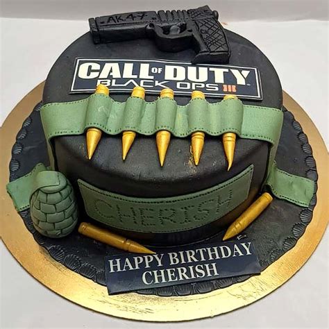 Call Of Duty Wedding Cake