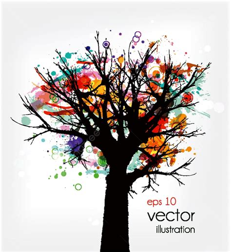Abstract Tree Vector Art At Dennis Fleming Blog