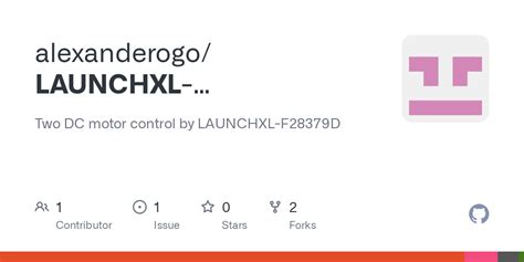 github alexanderogo launchxl f28379d dc motor two dc motor control