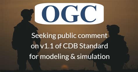 Blog Idee Ogc Pide Comentarios Al Estándar Cdb V11 Para Modelización