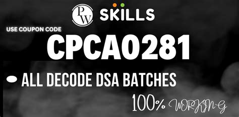 PWSkills Coupon Code Save Up To On PWSkills Courses Discount Coupons