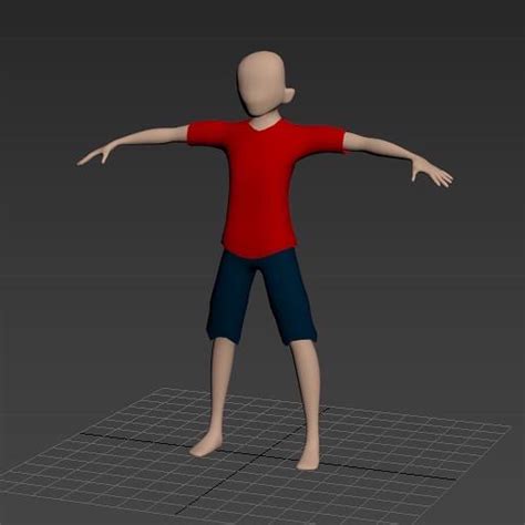 Proxy Model For The Main Character Of Upcoming Game Runity3d