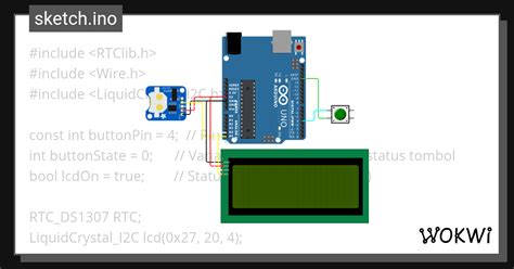 Digital Watch With Rtc Wokwi Esp32 Stm32 Arduino Simulator