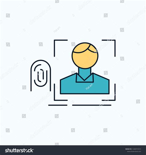 Vektor Stok Finger Fingerprint Recognition Scan Scanning Flat Tanpa Royalti 1248741013