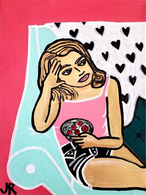 Leroy Burt Sex And Blood Original Painting At 1stdibs