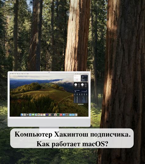 Компьютер Хакинтош подписчика Как работает Macos Алексей Коновалов Boosty