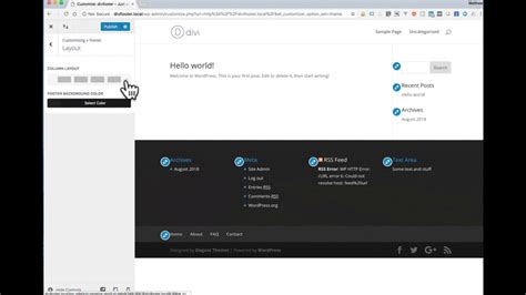 A Guide To Divi Theme Footer Editing Basics Mrkwp