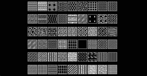 Autocad Hatch Patterns Collection Free Download Ht07 Cad Blocks Dwg
