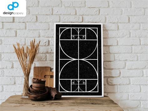 Golden Ratio Fibonacci Sacred Geometry Fibonacci Sequence Etsy
