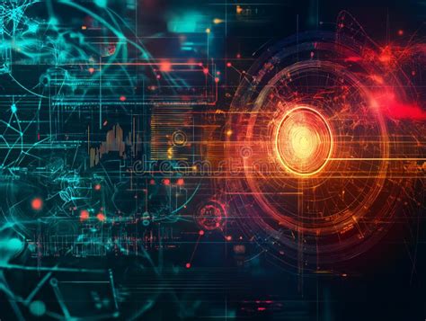A Scientific Diagram With Planetary And Geometric Shapes Symbolizing Astronomy And Exploration