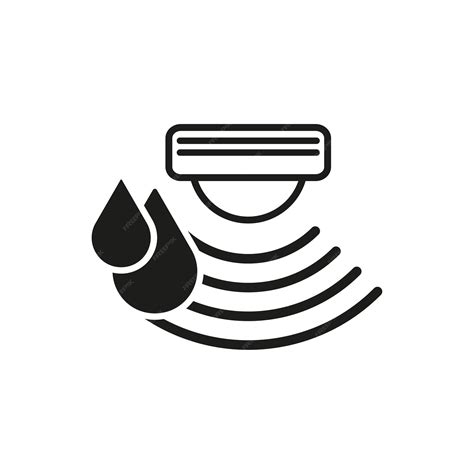 Premium Vector Rain Or Water Sensor Icon Weather Detector Symbol Vector Illustration Eps 10