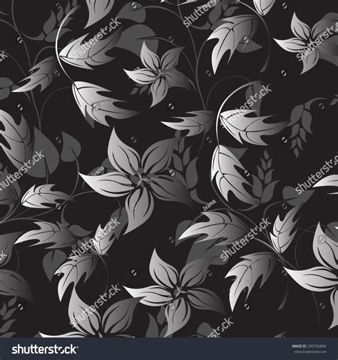 Seamles Vector Flower Stock Vector Royalty Free 290756804 Shutterstock