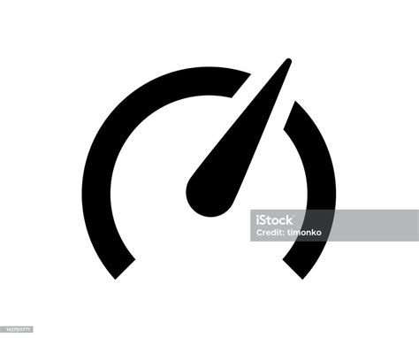 대시 보드 표시기에 대한 화살표가있는 벡터 블랙 아이콘 속도계 주행 거리계 타코미터의 게이지 낮음 중간 높음 및 위험 수준 비트 코인 두려움과 탐욕 인덱스 암호 화폐