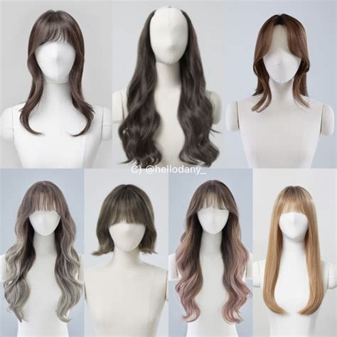 가발종류 모음 단발머리 단발병에 착용하기 좋은 핑크에이지 여자 통가발 정수리가발 네이버 블로그