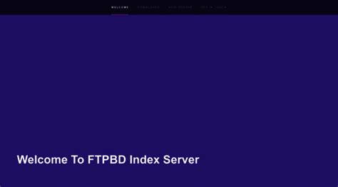 Index Server Server 3 Ftpbd