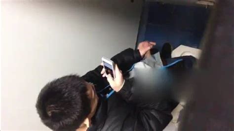 Spy Man Jerking In Toilet