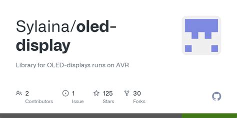 Github Sylaina Oled Display Library For Oled Displays Runs On Avr