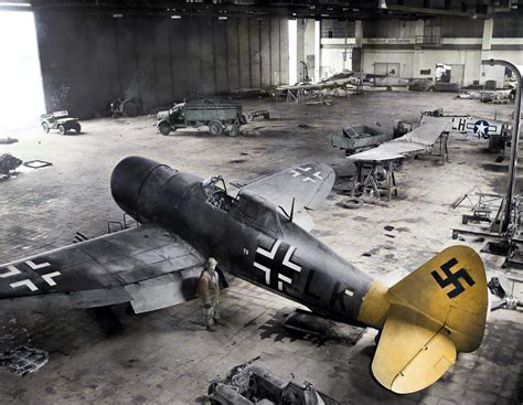 Captured P 47 Thunderbolt In Germany 1945 R Worldwar2