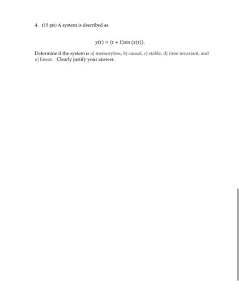 Solved 3 15 Pts Plot The Even And Odd Components Of Xt