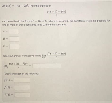 Solved Find The Value Of The Constant C That Makes The Chegg