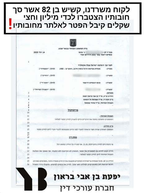 עוד הצלחה למשרדנו יפעת בן אבי בראון חברת עורכי דין