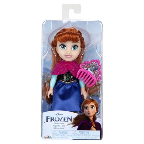 Disney Frozen 6 Inch Petite Classic Anna Fashion Doll With Beautiful