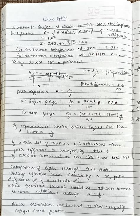 Here I M Attaching Short Notes For Jee Mains Purpose R Jee