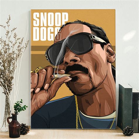 Snoop Dogg 80s Pop Smoke Hip Hop Poster Canvas Idfcwa0237 Idea Fanatic