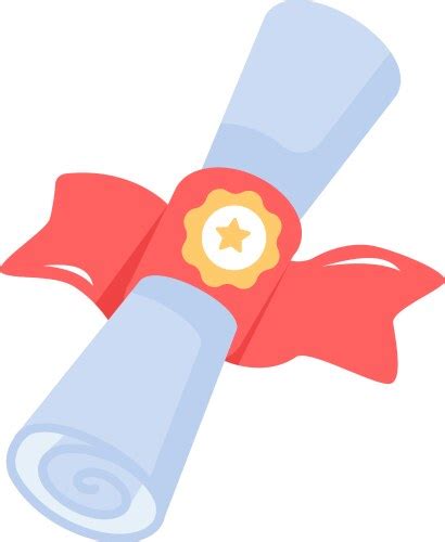 Diploma Royalty Free Vector Image Vectorstock