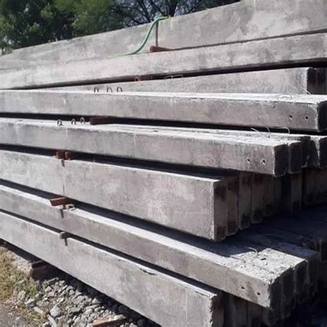 Rectangular Reinforced Concrete Cement Fencing Poles At ₹ 180piece In
