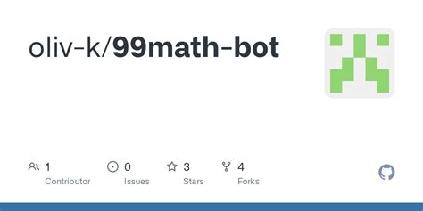 Github Oliv K 99math Bot