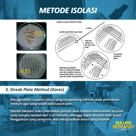 Isolasi Mikroba Sulung Research Station