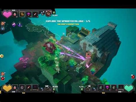 Minecraft Dungeons Treetop Tangle NEW MAP Gameplay YouTube