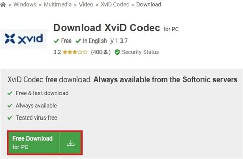 Xvid Codec For Windows 10 Eos Hot Sale