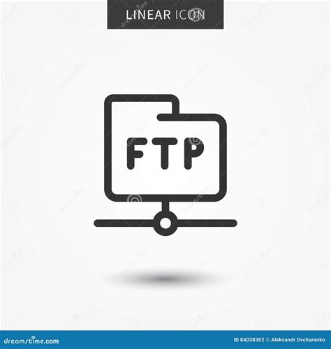 Ftp Folder Icon Vector Illustration 84038302