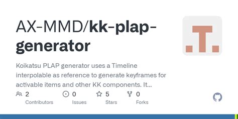 GitHub AX MMD Kk Plap Generator Koikatsu PLAP Generator Uses A