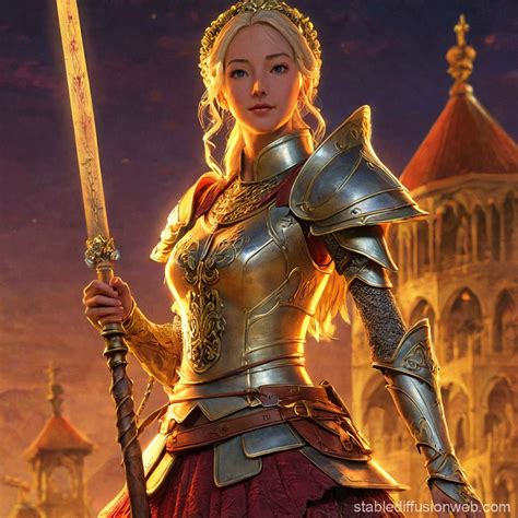 Don Quixote In Limbus Stable Diffusion Online