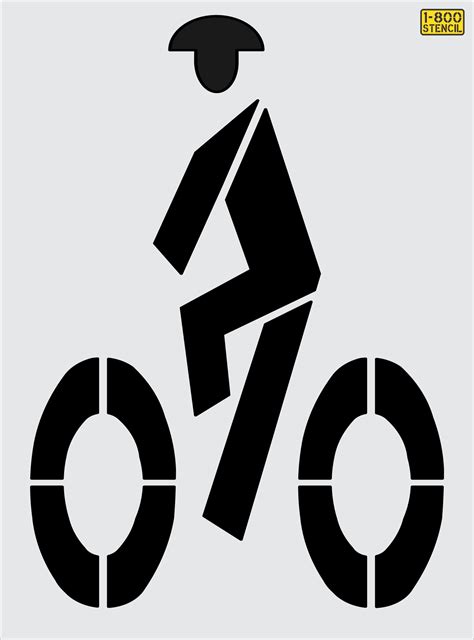 72 Colorado Dot Bike Rider Stencil 1 800 Stencil