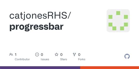 Github Catjonesrhsprogressbar