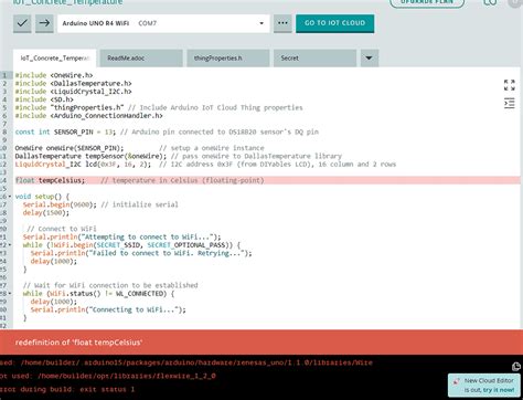 Arduino Iot Cloud Variable Not Synchronising Cloud Iot Arduino Forum