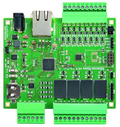 Ethernet Relay Board Open Electronics