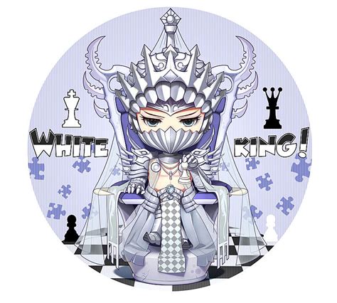 Q版bjd同人——white King（白王）的绘制过程少侠一炷香ol 站酷zcool