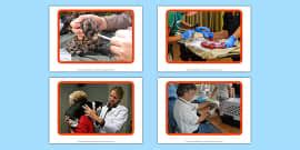 Vet Role Play Set Veterinary Surgeon Twinkl