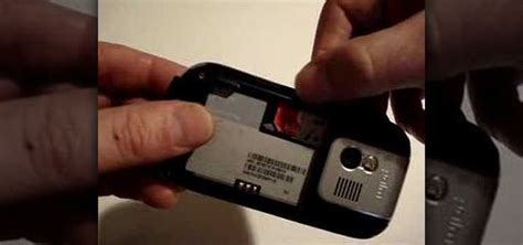 How To Remove The SIM Card From The Palm Centro Smartphone Smartphones Gadget Hacks