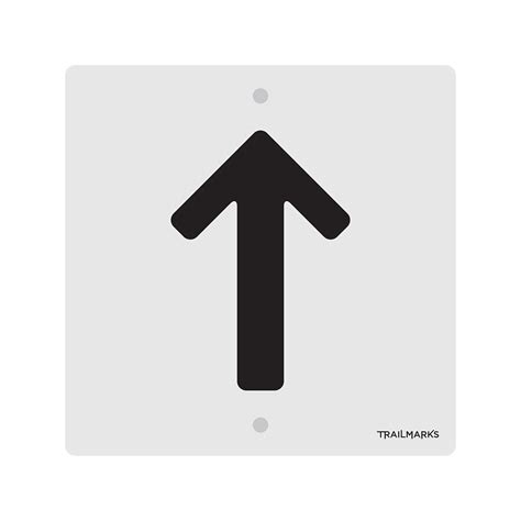 Forward Arrow Directional Signs