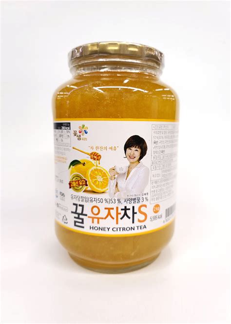 꽃샘 꿀유자차s 2kg 유자차 유자청 야채와 채소 전문 쇼핑몰 야채생각