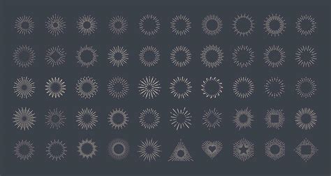 Vintage Style Sunburst Simple Lines Of Diffused Light 28676229 Vector Vintage Style Sunburst Simple Lines Of Diffused Light 28676229 Vector