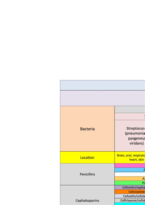 Antibiotic Sensitivity Chart Printable Pdf Download