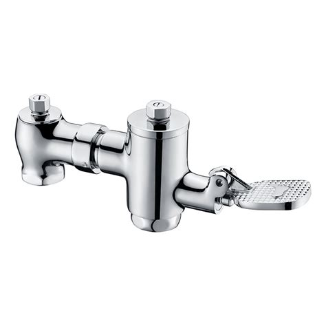 Brass Lever Flushometer For Sanitary Without Tube Bathroom